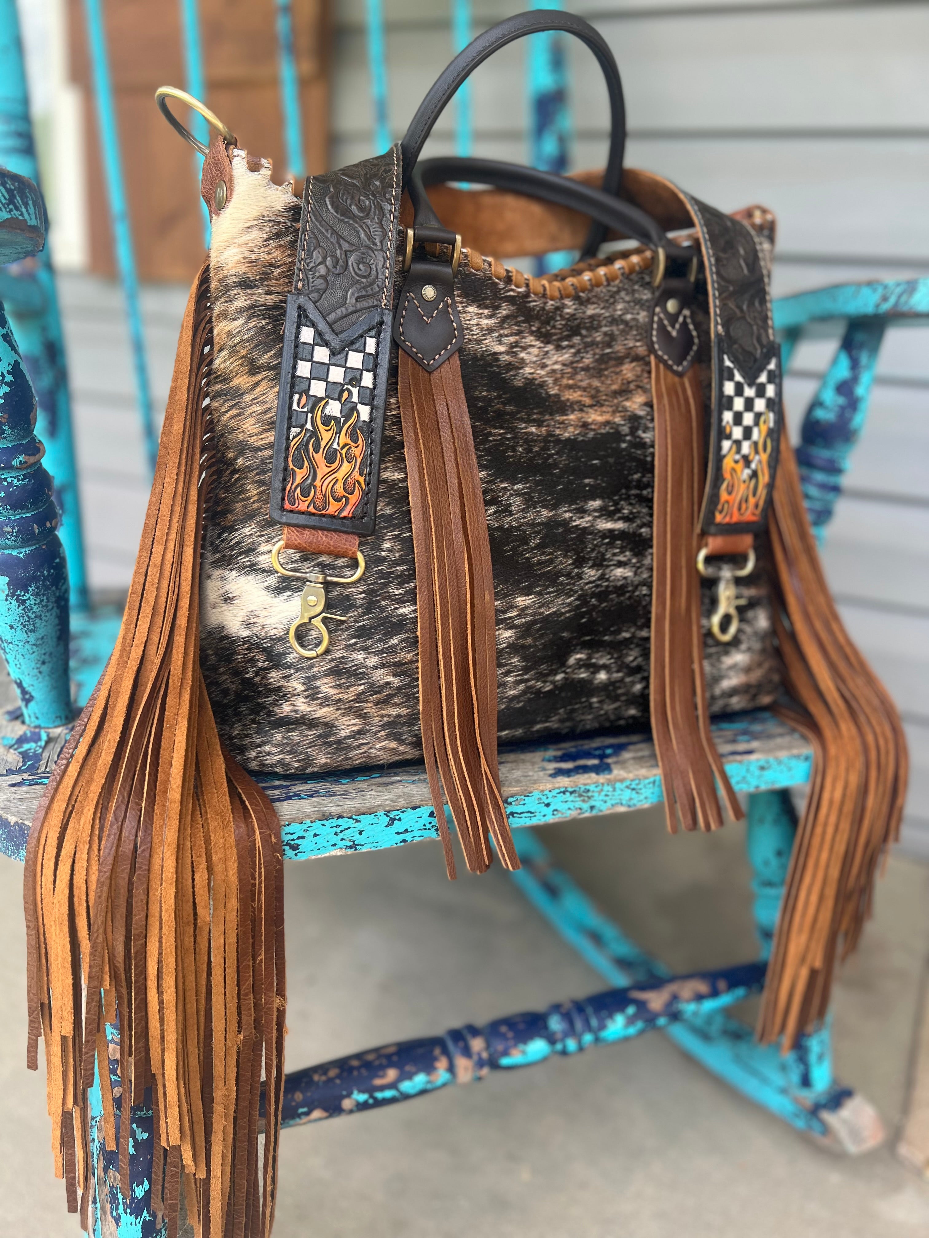 Brindle Fire Dutton – L3 Designs Leather