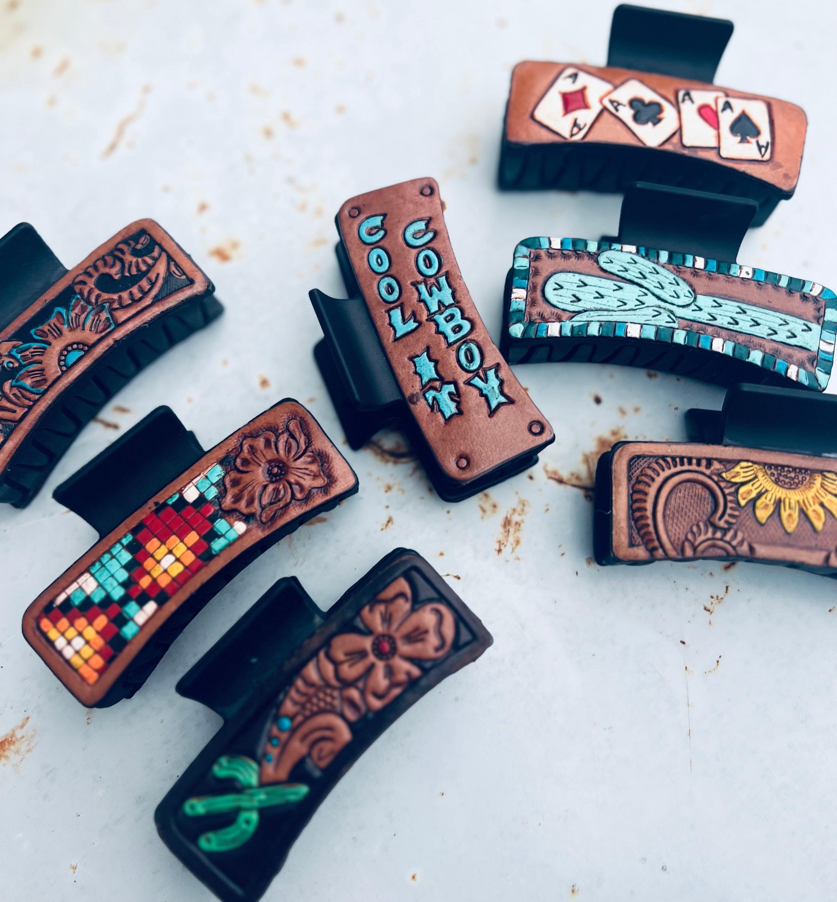 Mystery Claw Clip Package – L3 Designs Leather